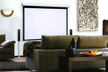 5H - Home Theatre - Motorized roll-up screens | PERONI